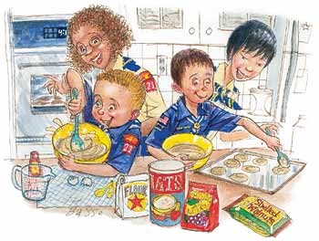 The Fun of Cooking With Kids - Scouting magazine