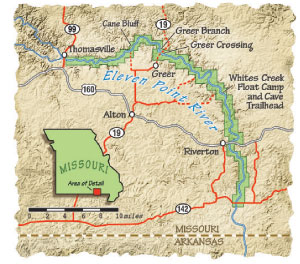 Explore the Ozark's Eleven Point River - Scouting magazine